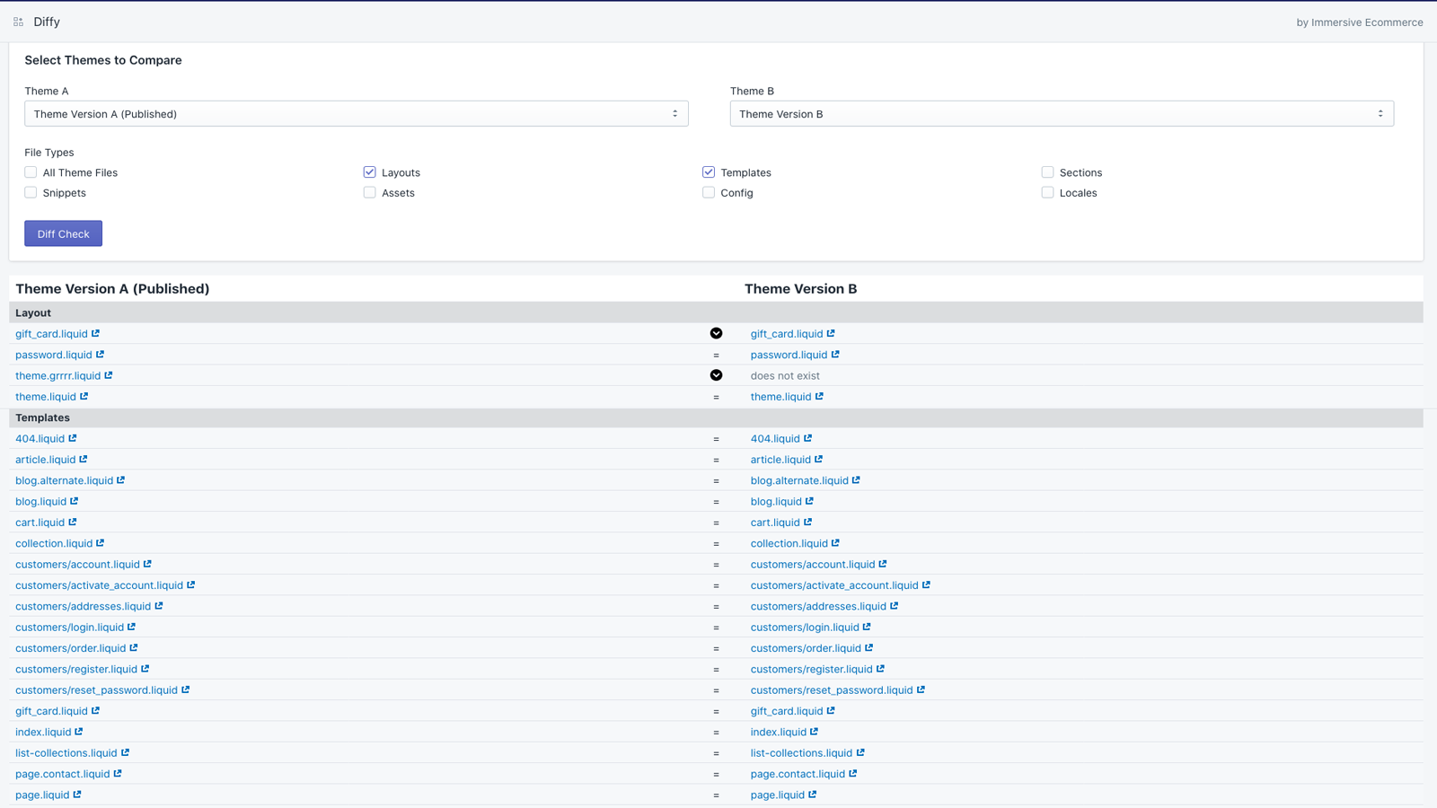 Diffy Theme Tools for Shopify – Immersive E-commerce